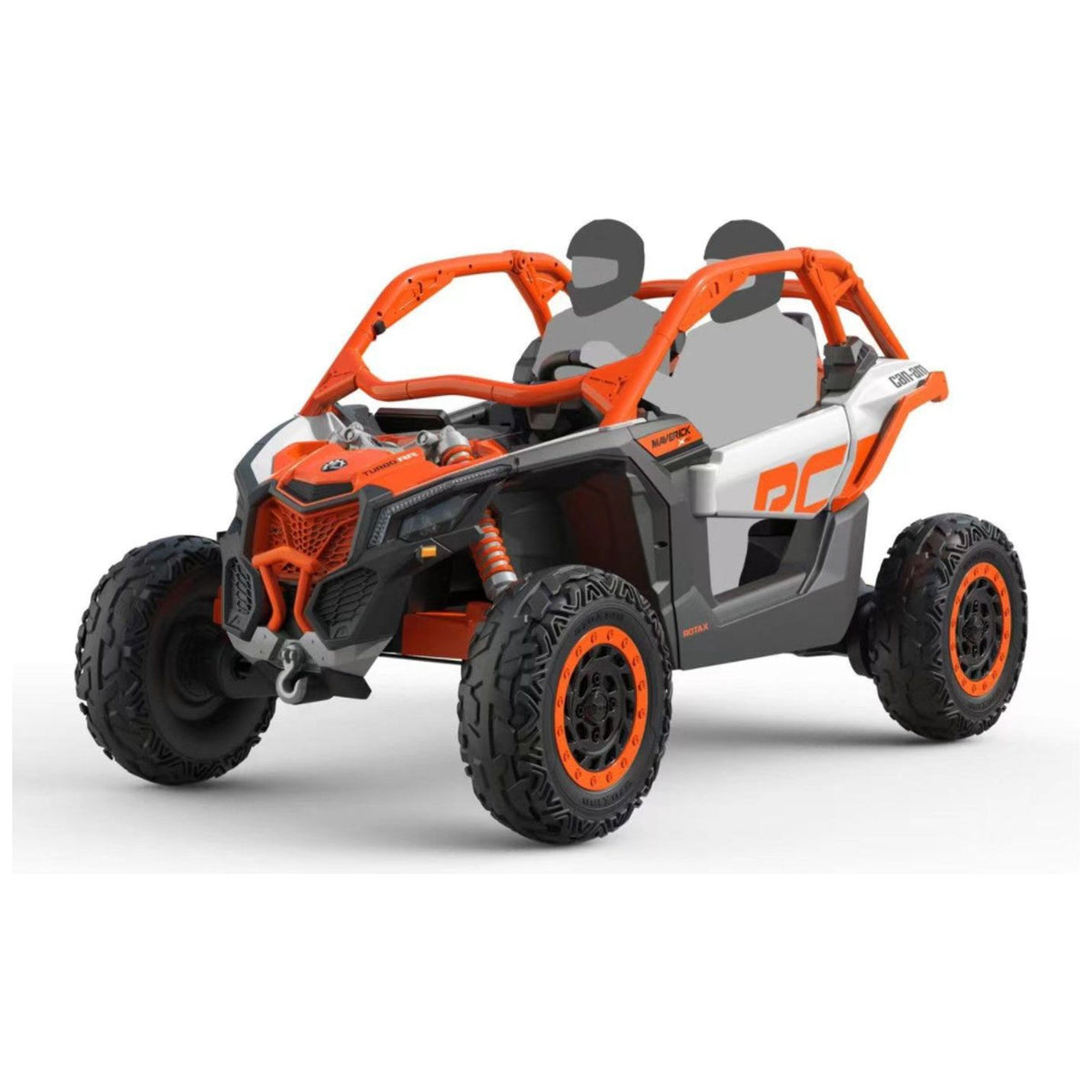 Pibi 2 Seater 24V Monster 4x4 Truck Buggy Ride On (CA001) Orange Age- 3 ...