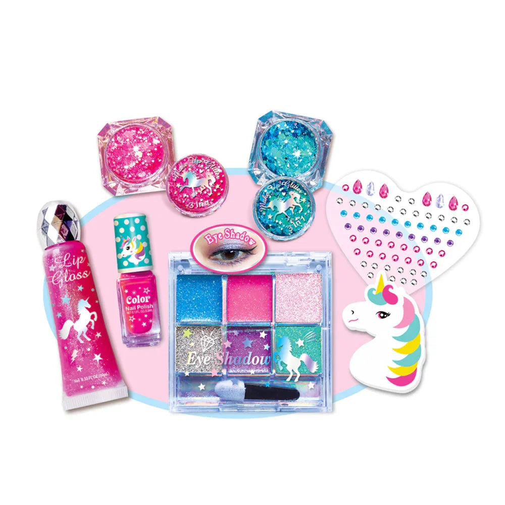Pibi Unicorn Bling Me Beauty DIY Kit Silver/Pink Age- 4 Years & Above ...