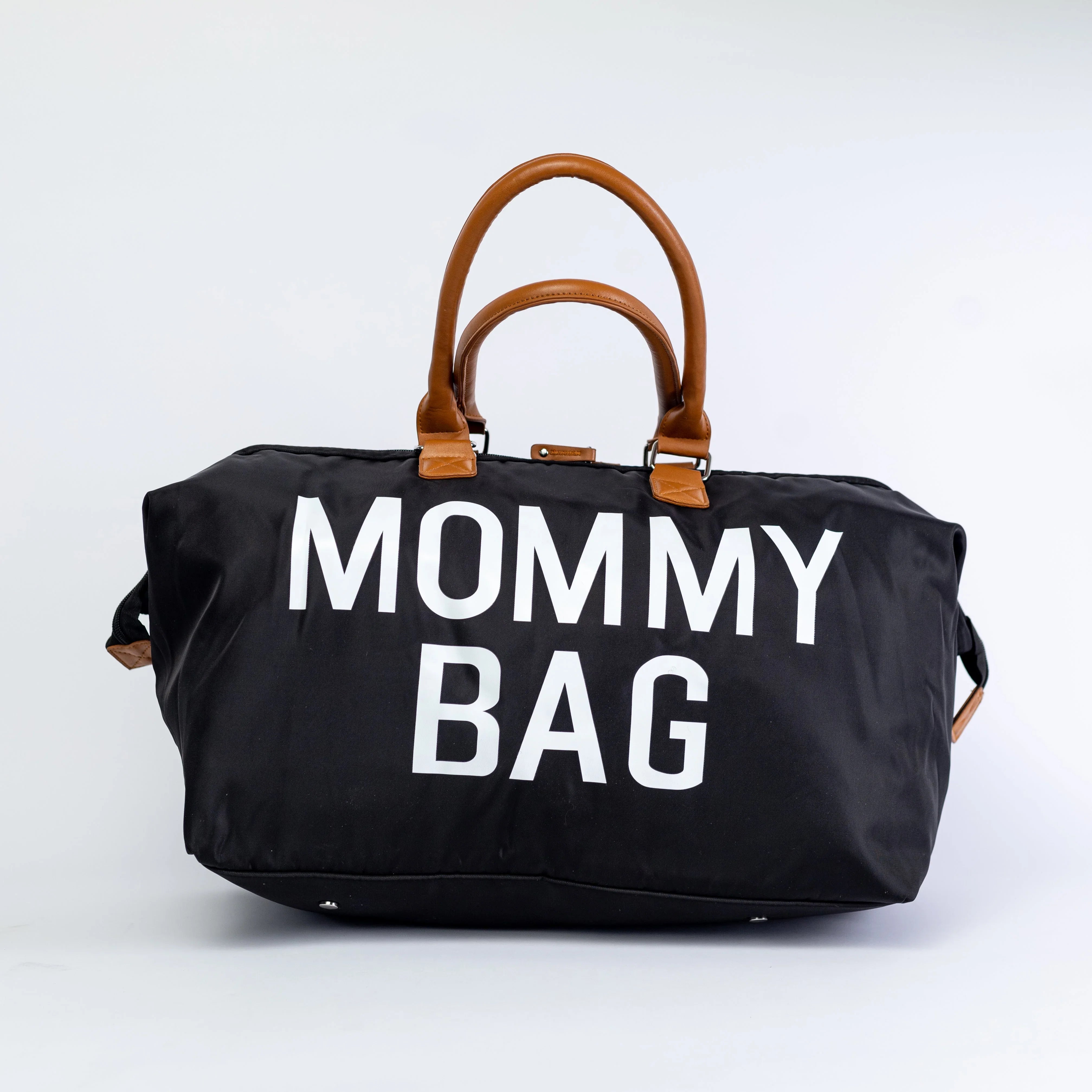 Pibi Mommy Tote Diaper Bag Set of 3 Black - Peekaboo