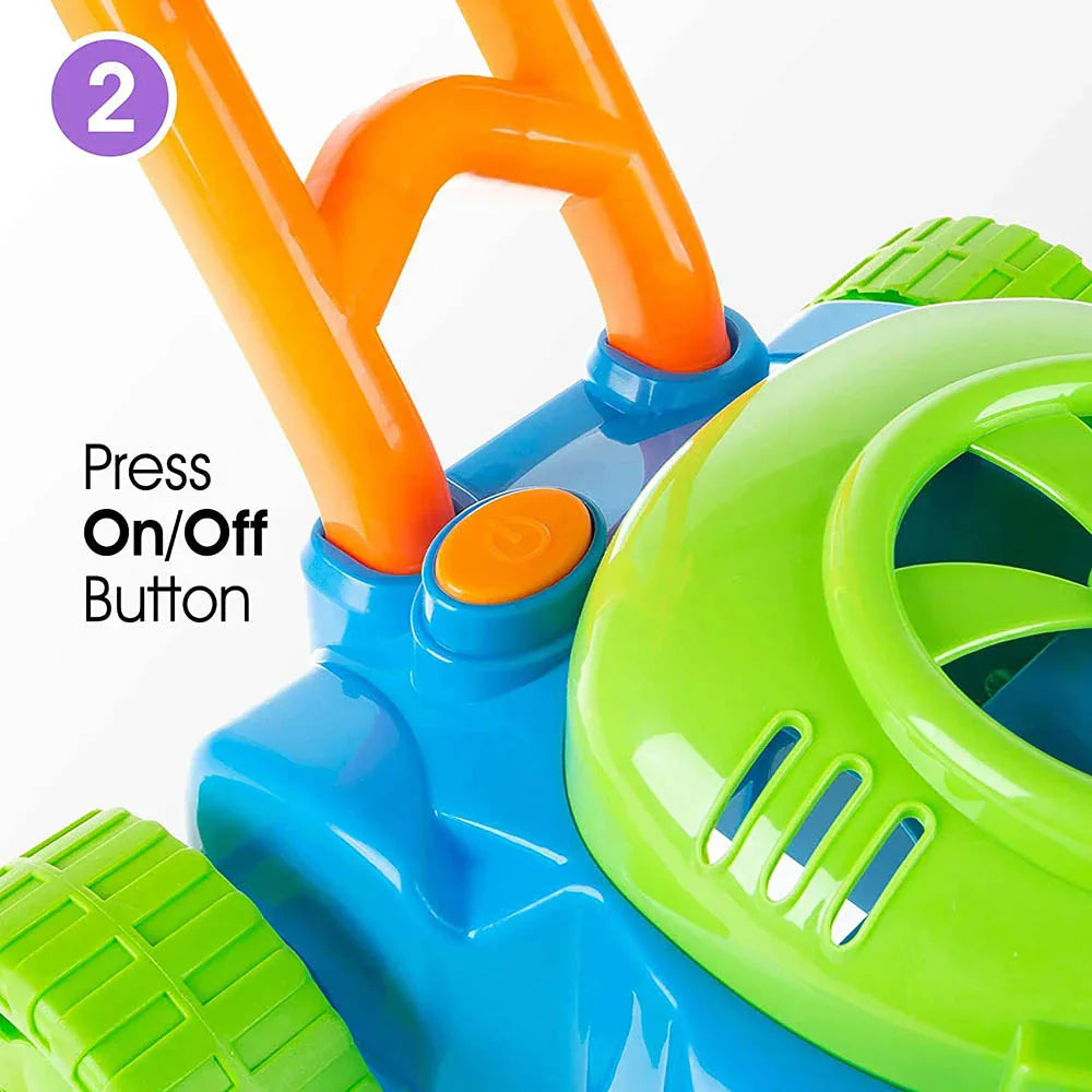 Pibi Mower Car Bubble Toy Multicolor Age- 3 Years & Above - Peekaboo