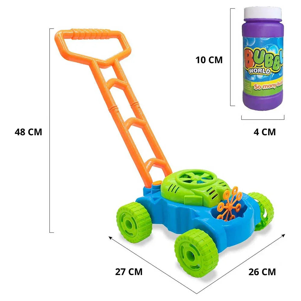 Pibi Mower Car Bubble Toy Multicolor Age- 3 Years & Above - Peekaboo