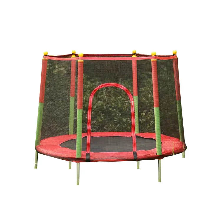 Pibi Round Jump & Bounce Trampoline with Removable Safety Net 48 Inch ...