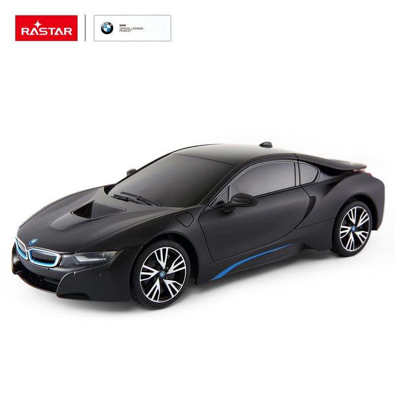 Rastar BMW i8 R/C 1:18 Remote Control Car Black Age- 4 Years & Above ...