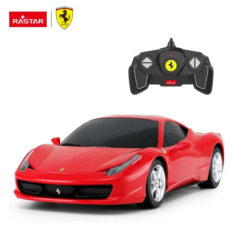 Rastar Ferrari 458 Italia R/C 1:18 Remote Control Car Red Age- 4 Years ...