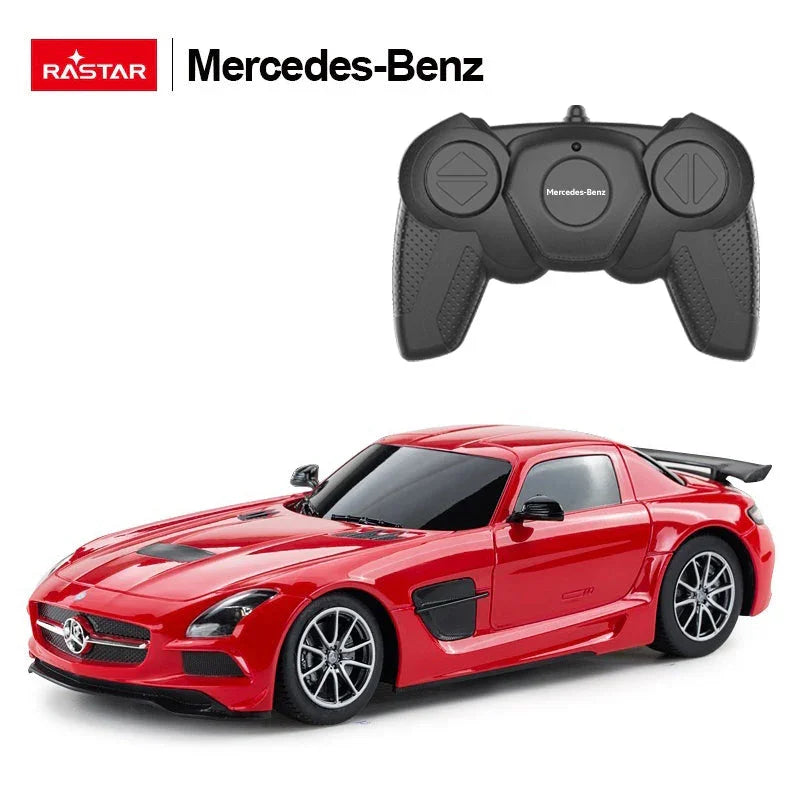 Rastar Mercedes-Benz SLS AMG R/C 1:18 Remote Control Car Red Age- 4 ...