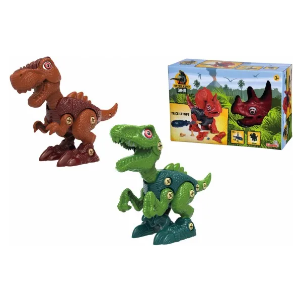 Simba Nature World Dinosaur DIY Construction Kit Multicolor Age- 3 ...
