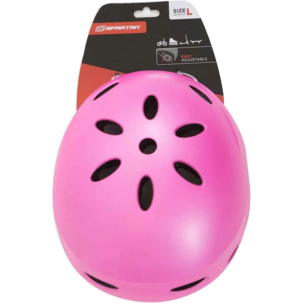 Spartan Satin Helmet Pink Age- 3 Years & Above - Peekaboo