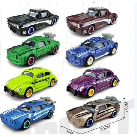 Spirit Arrow 1:64 Push Mini Metal Cars Pack of 1 (7.3 cm Long) Assorted ...