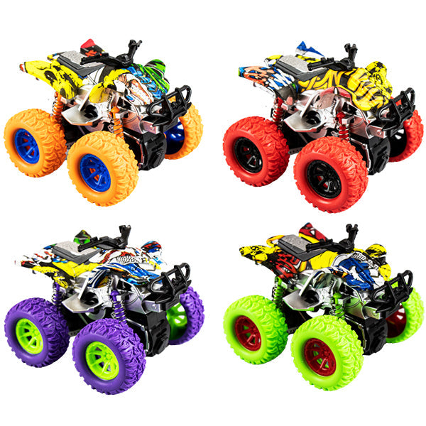 Hoot Stick Stunt Quad Bike Toy Cdu Assorted Colours Age-3 Years & Above ...