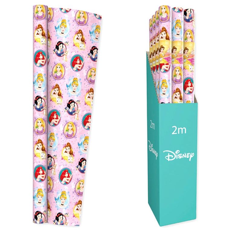 Disney Princess Gift Wrap 2M Age- Newborn & Above - Peekaboo