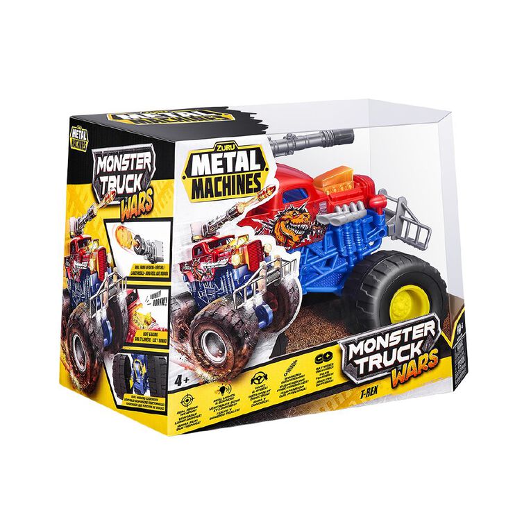 Zuru Metal Machines Monster Wheels Series 1 Assorted Multicolor Age-3 ...