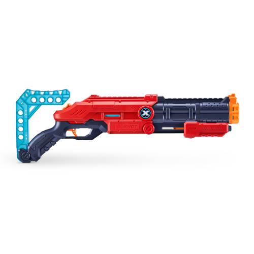 Zuru X-Shot Excel Ultimate Shootout Pack (4 Blasters 48 Darts, 6 Cans ...