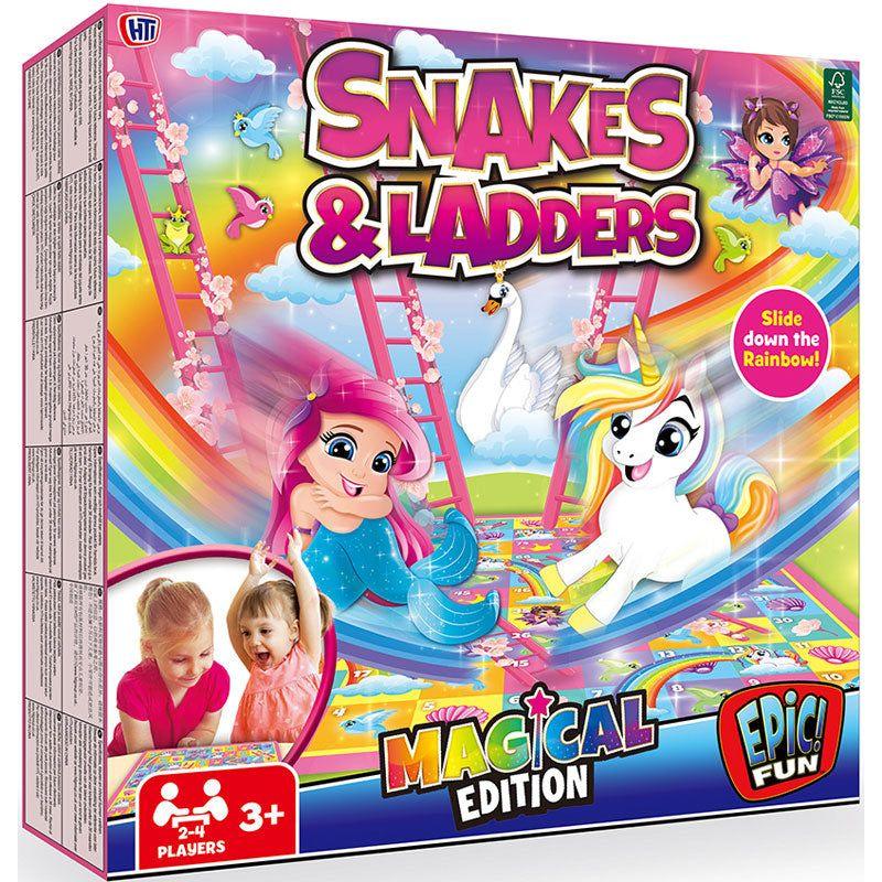 Pibi Magical 3D Snakes And Ladders Age-3 Years & Above - Peekaboo